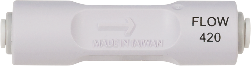 Inline Flow Restrictor - 1/4" Quick Connect – SpectraPure, Inc.